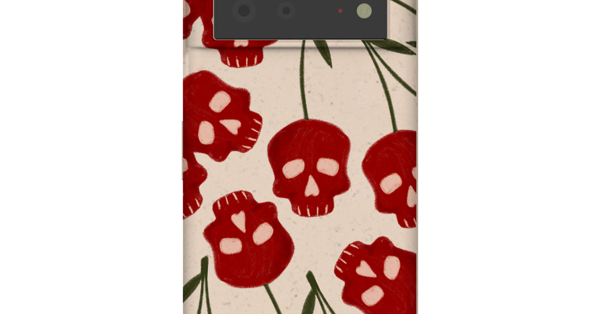 Seashell Scary Cherry Google Pixel 6 Case – Pela Case