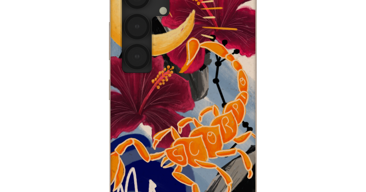 Seashell Scorpio Scorpion Samsung Galaxy S25 Case – Pela Case