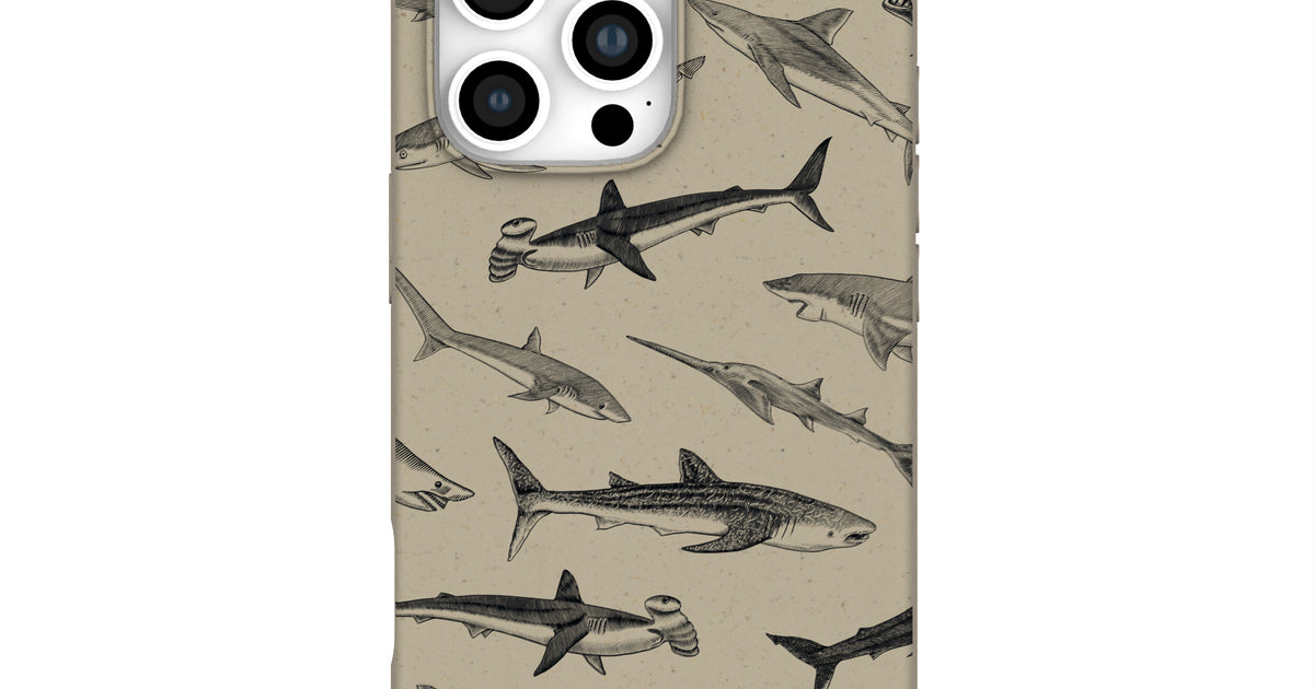 London Fog Shark World iPhone 16 Pro Max Case – Pela Case