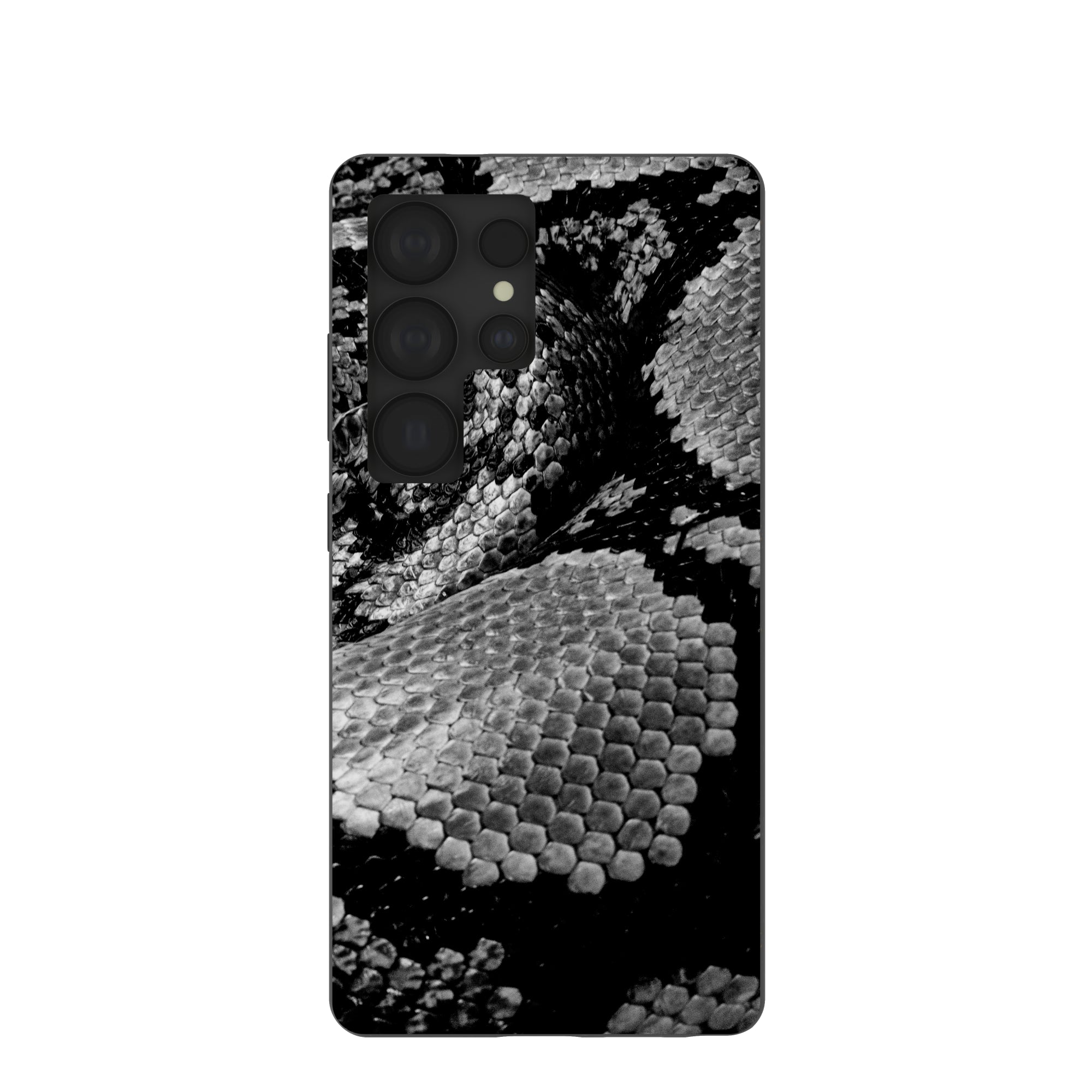 Black Snake Scale Samsung Galaxy S25 Ultra Case – Pela Case