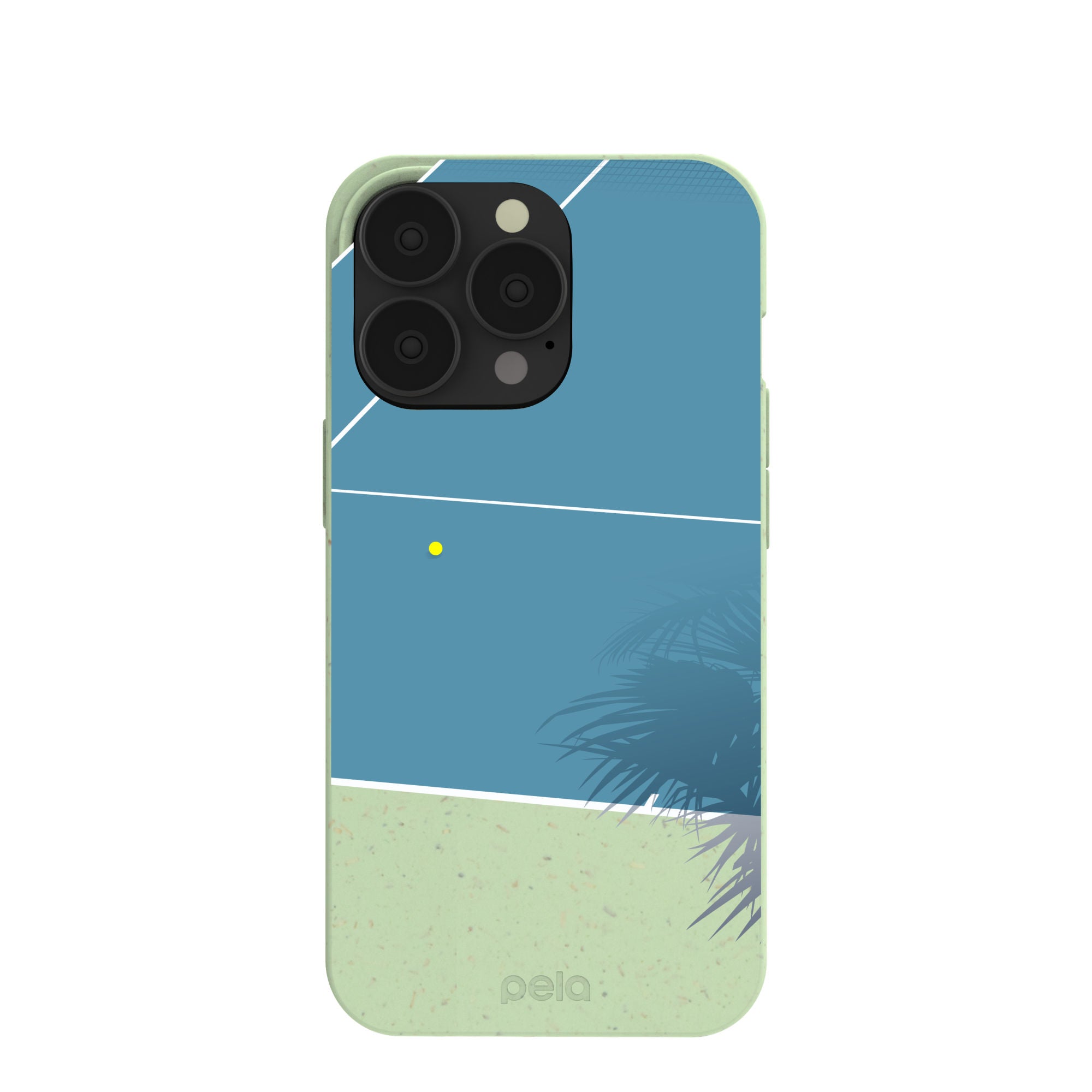 Sage Green Tennis Court iPhone 13 Pro Case – Pela Case