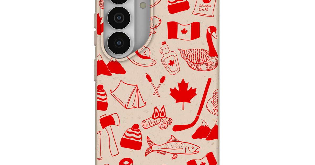 Seashell True North Red Samsung Galaxy S26+(Plus) Case – Pela Case
