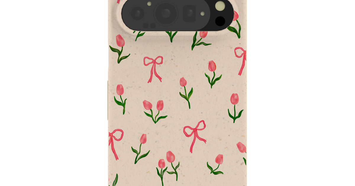 Seashell Tulip Bliss Google Pixel 9/9 Pro Case – Pela Case