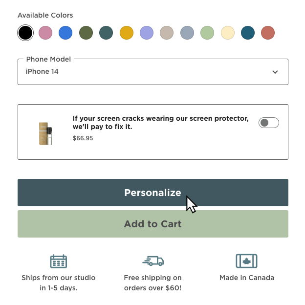 Personalizable Cases – Pela Case