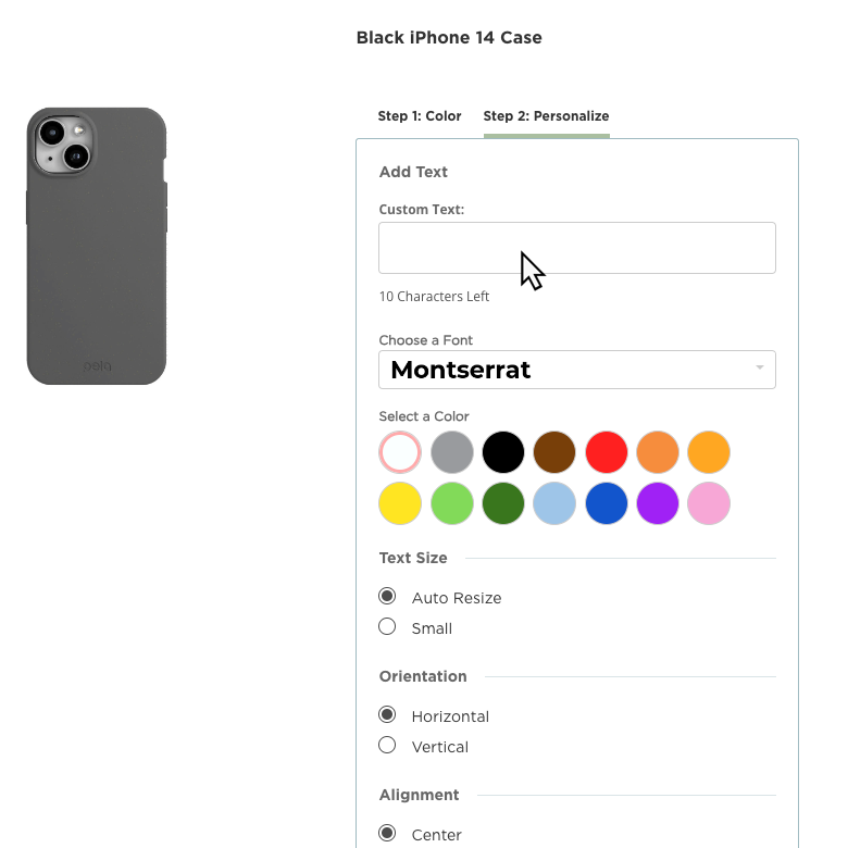 Personalizable Cases – Pela Case