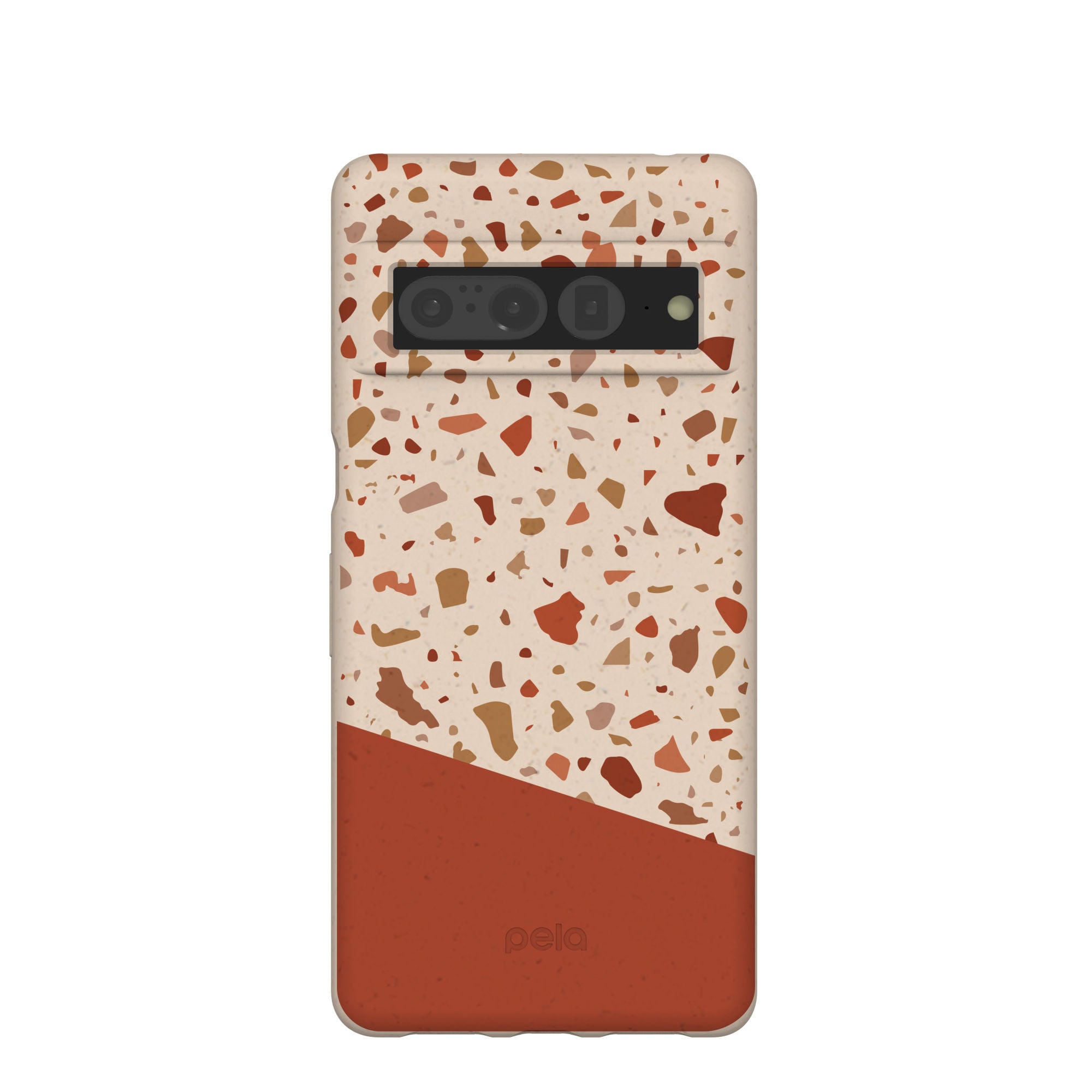 Seashell Clay Terrazzo Google Pixel 7 Pro Case – Pela Case