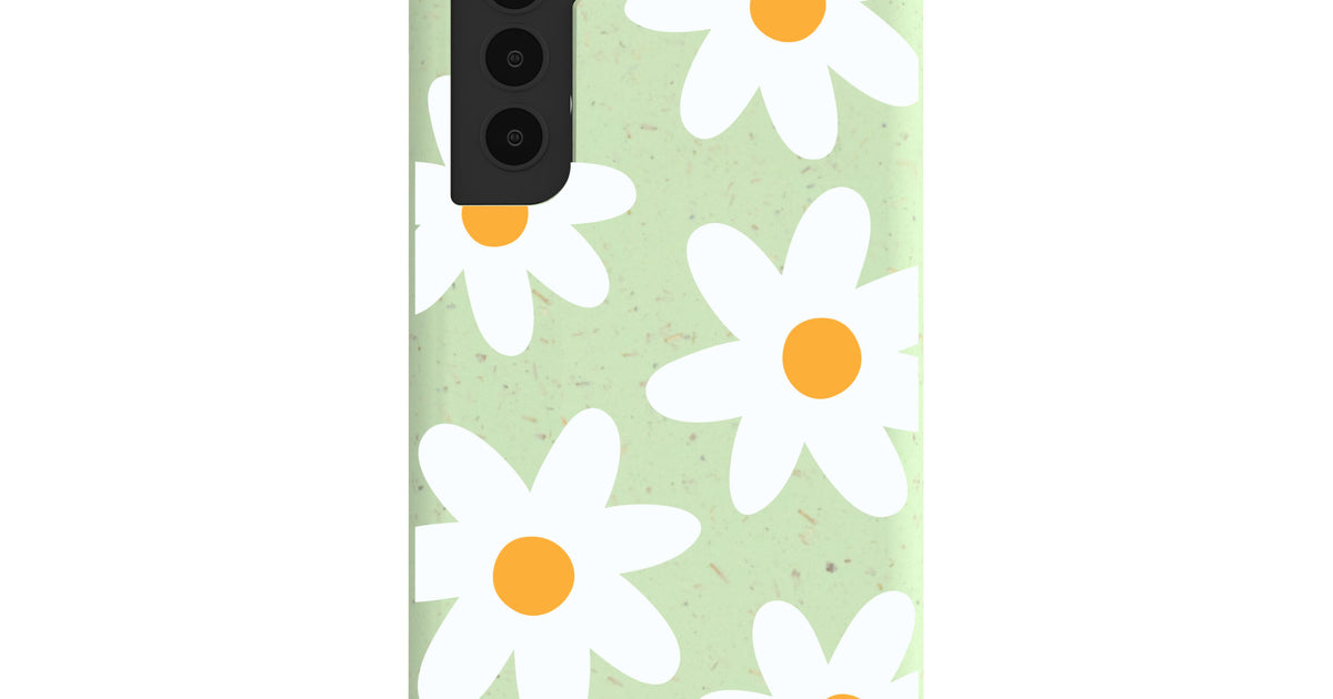 Sage Green Daisy Samsung Galaxy S21 Case – Pela Case