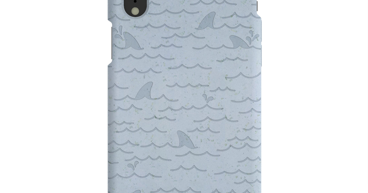 Powder Blue Fin iPhone XR Case – Pela Case