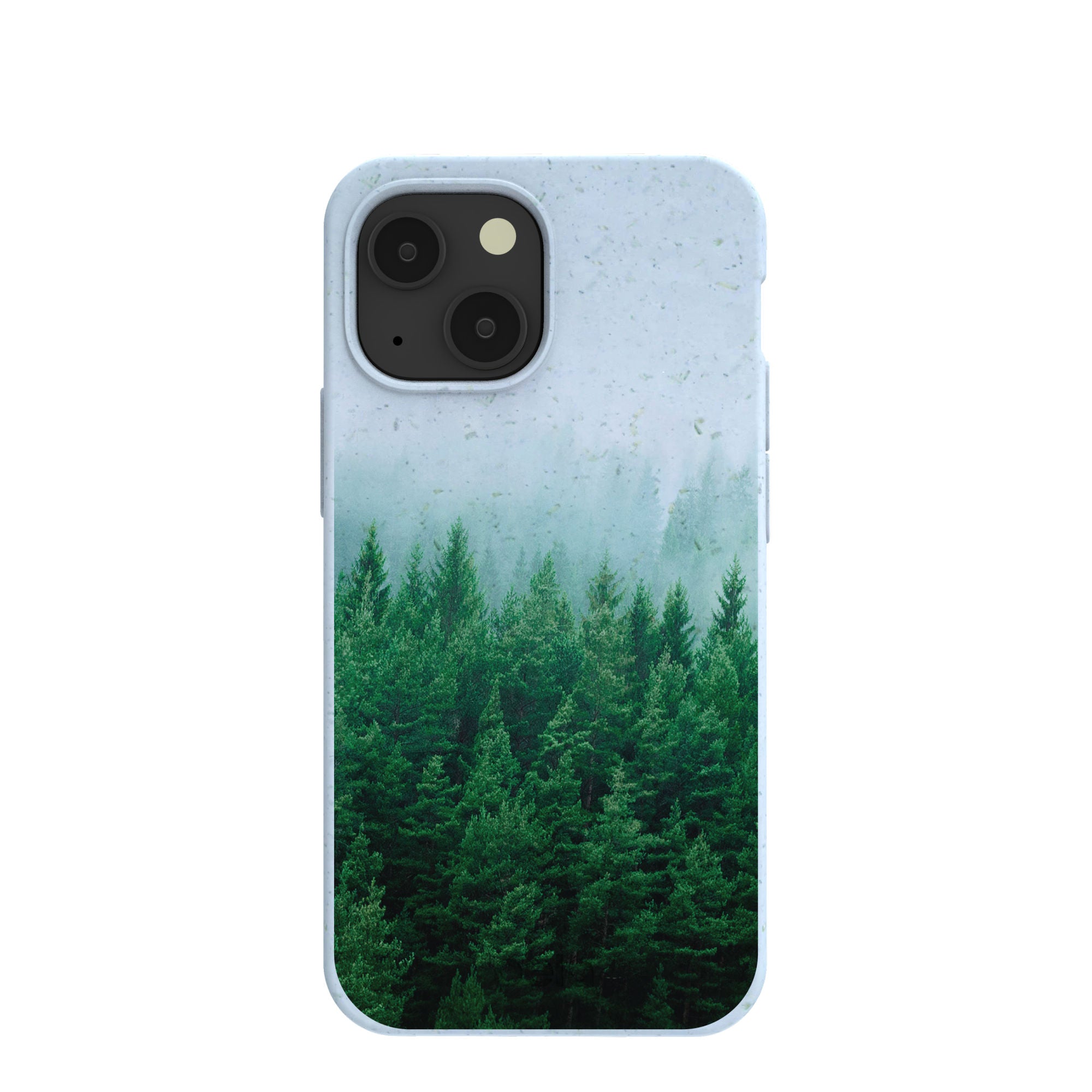 Powder Blue Forest Mist iPhone 13 Mini Case – Pela Case
