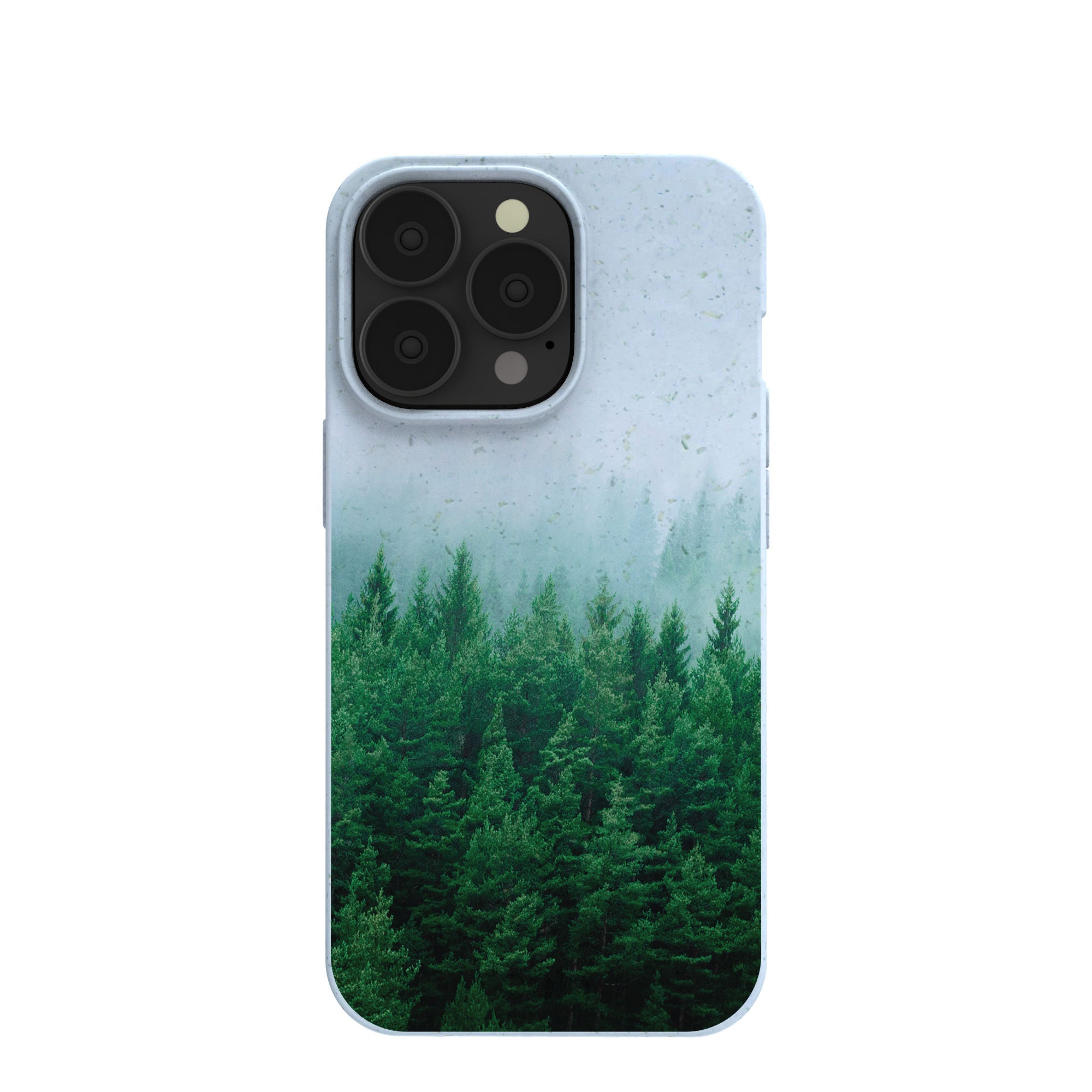 Powder Blue Forest Mist iPhone 13 Pro Case – Pela Case