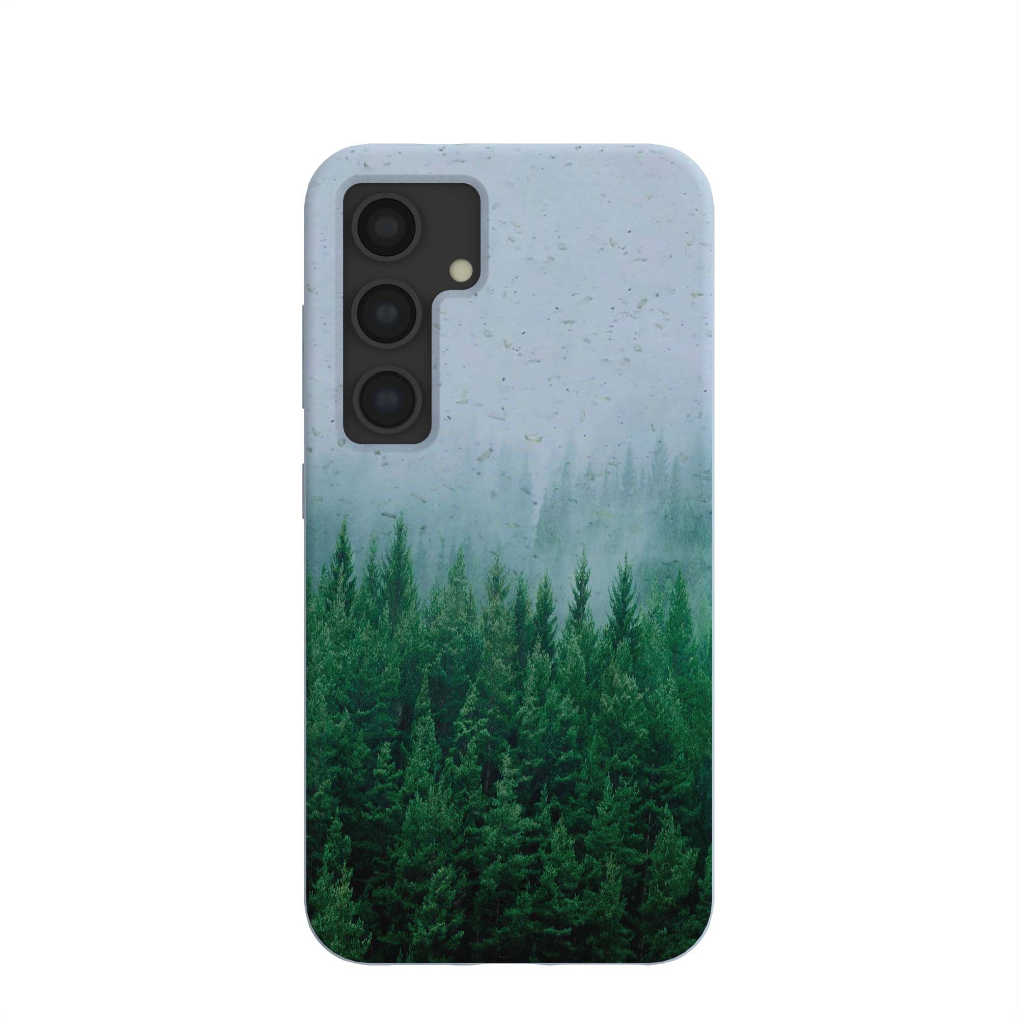 Powder Blue Forest Mist Samsung Galaxy S24 Case – Pela Case