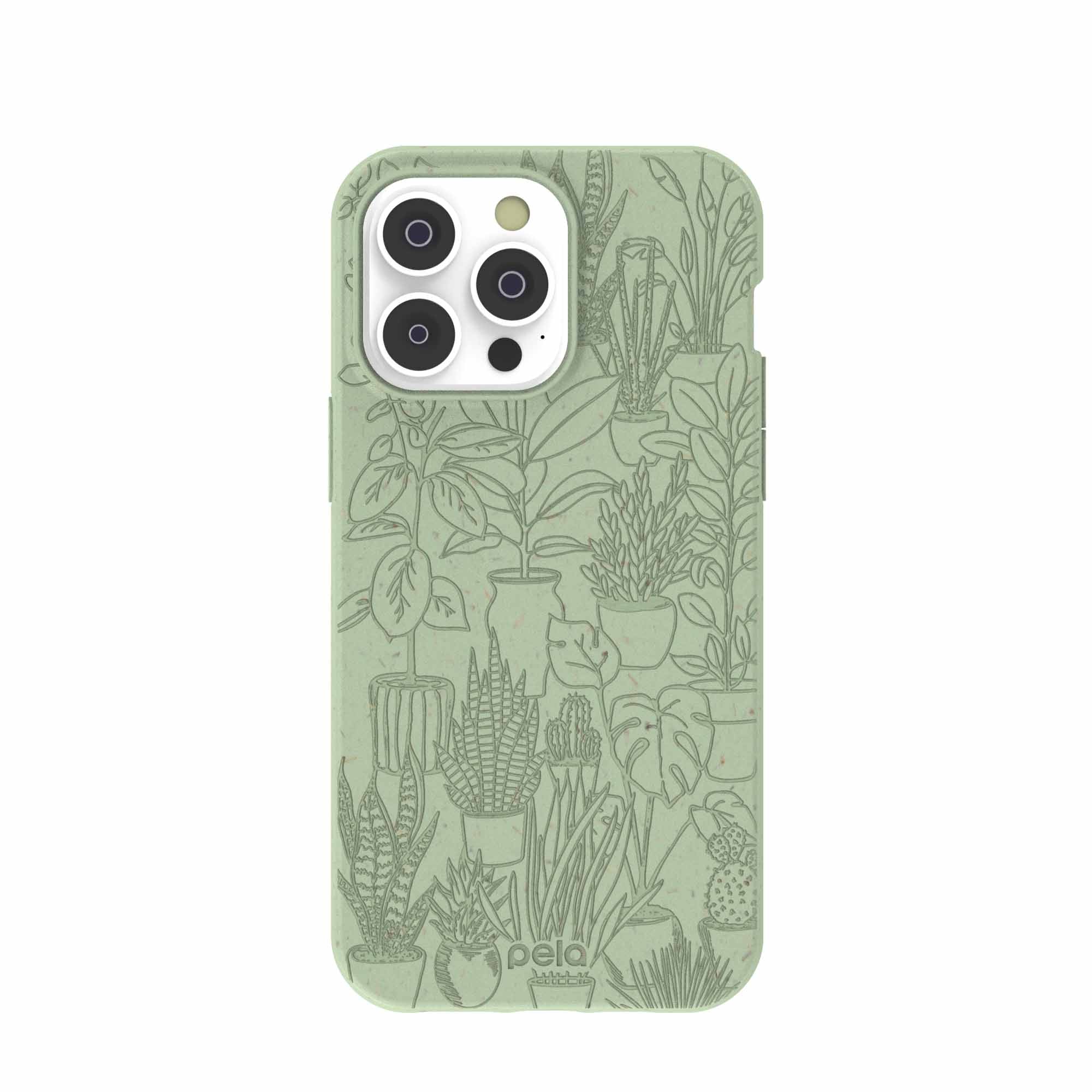 Sage Green Green Oasis iPhone 14 Pro Max Case – Pela Case
