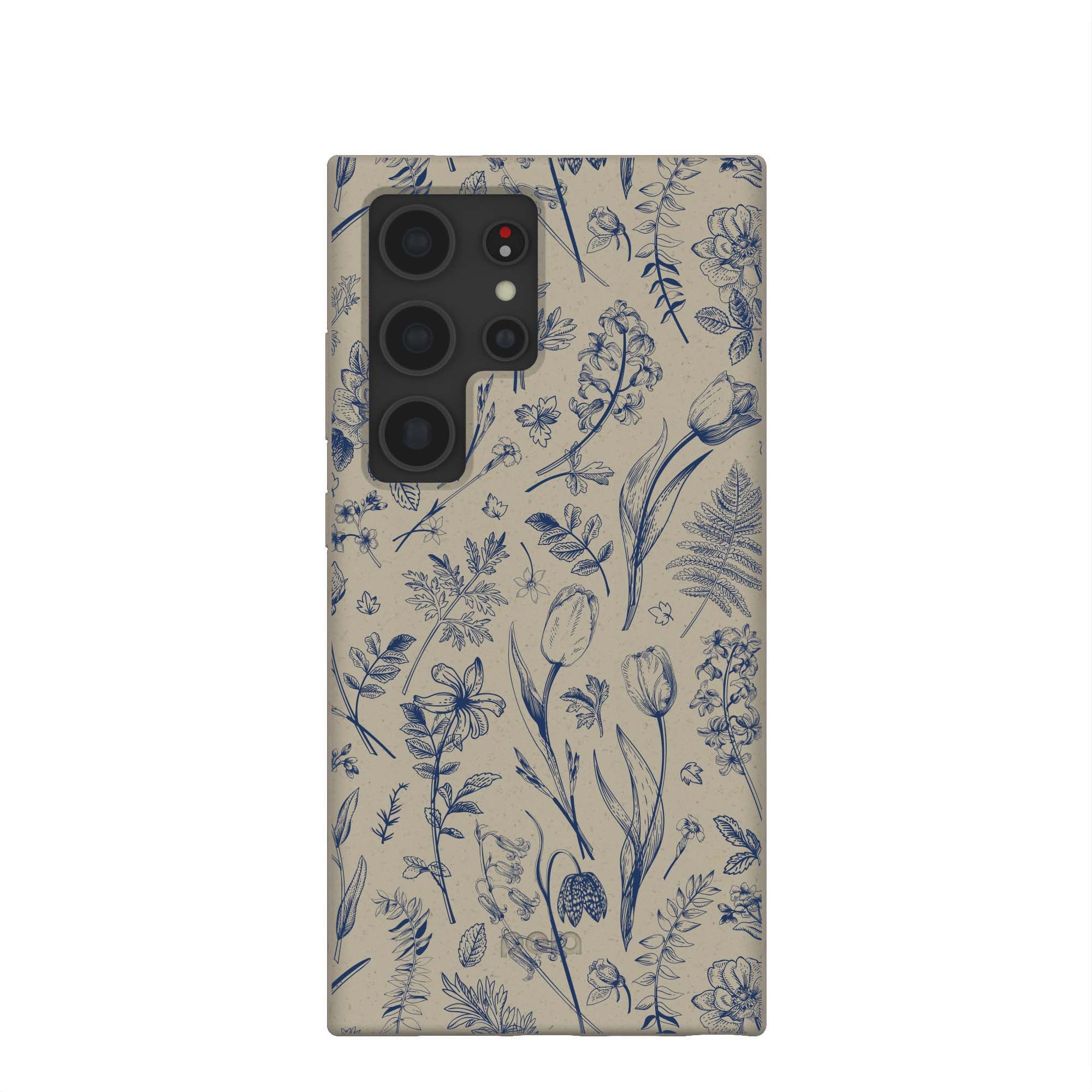London Fog Indigo Bouquet Samsung Galaxy S24 Ultra Case – Pela Case