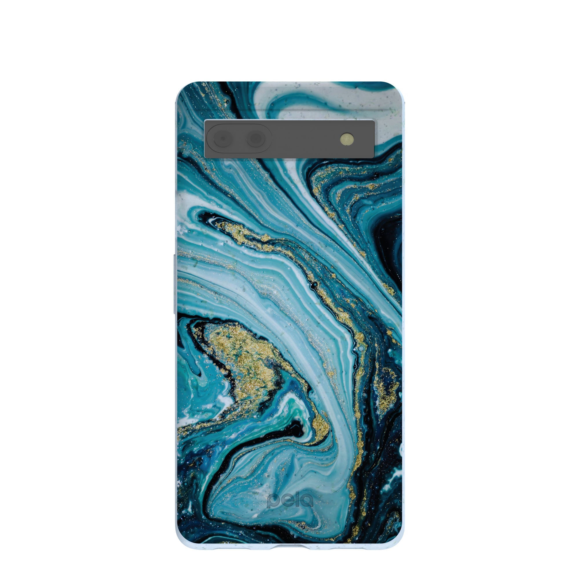 Powder Blue Marble Google Pixel 6a Case – Pela Case