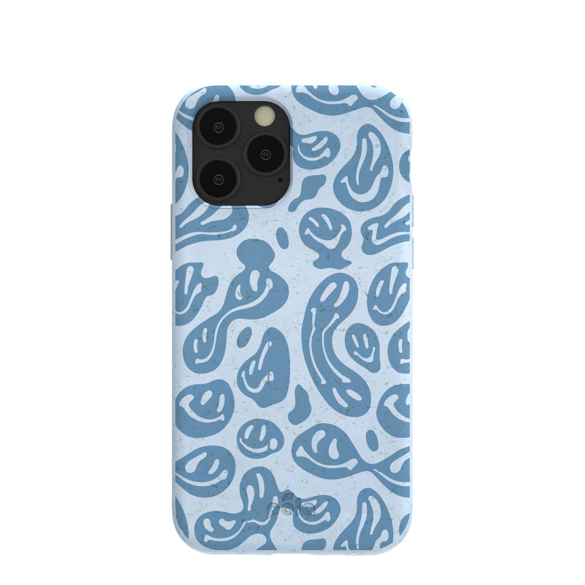 Powder Blue Melting Faces iPhone 11 Pro Case – Pela Case