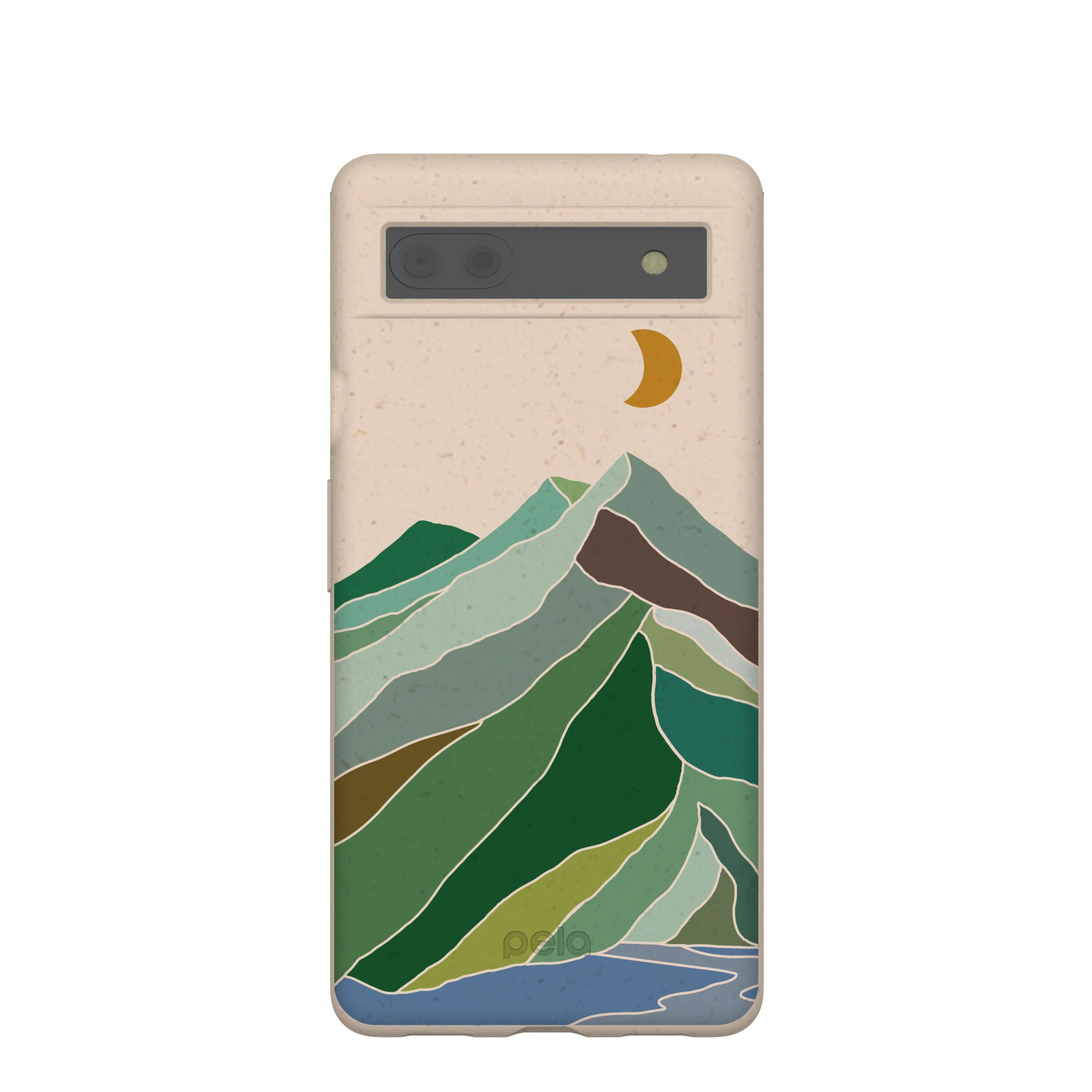 Seashell Mountain Sketch Google Pixel 6a Case – Pela Case