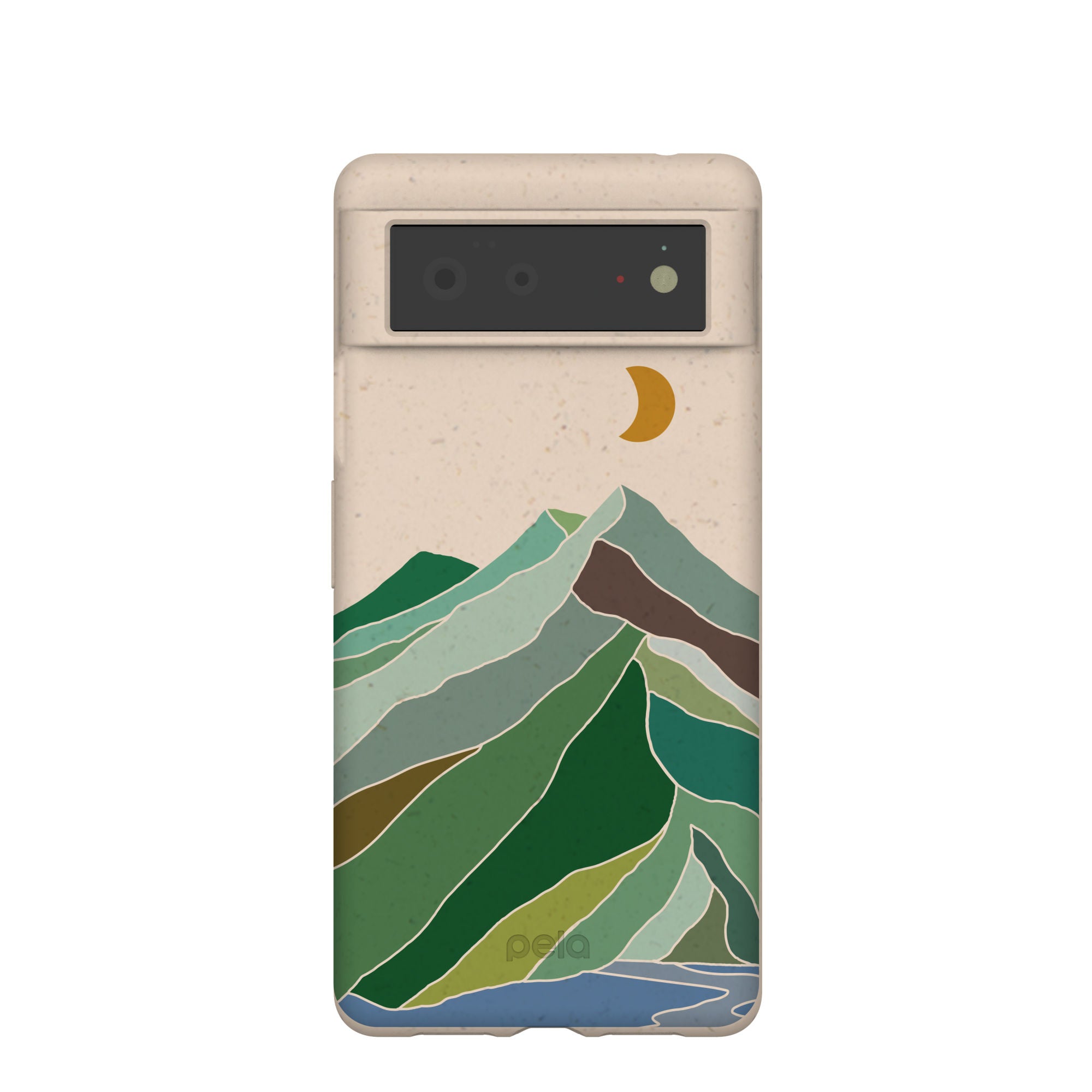Seashell Mountain Sketch Google Pixel 6 Case – Pela Case