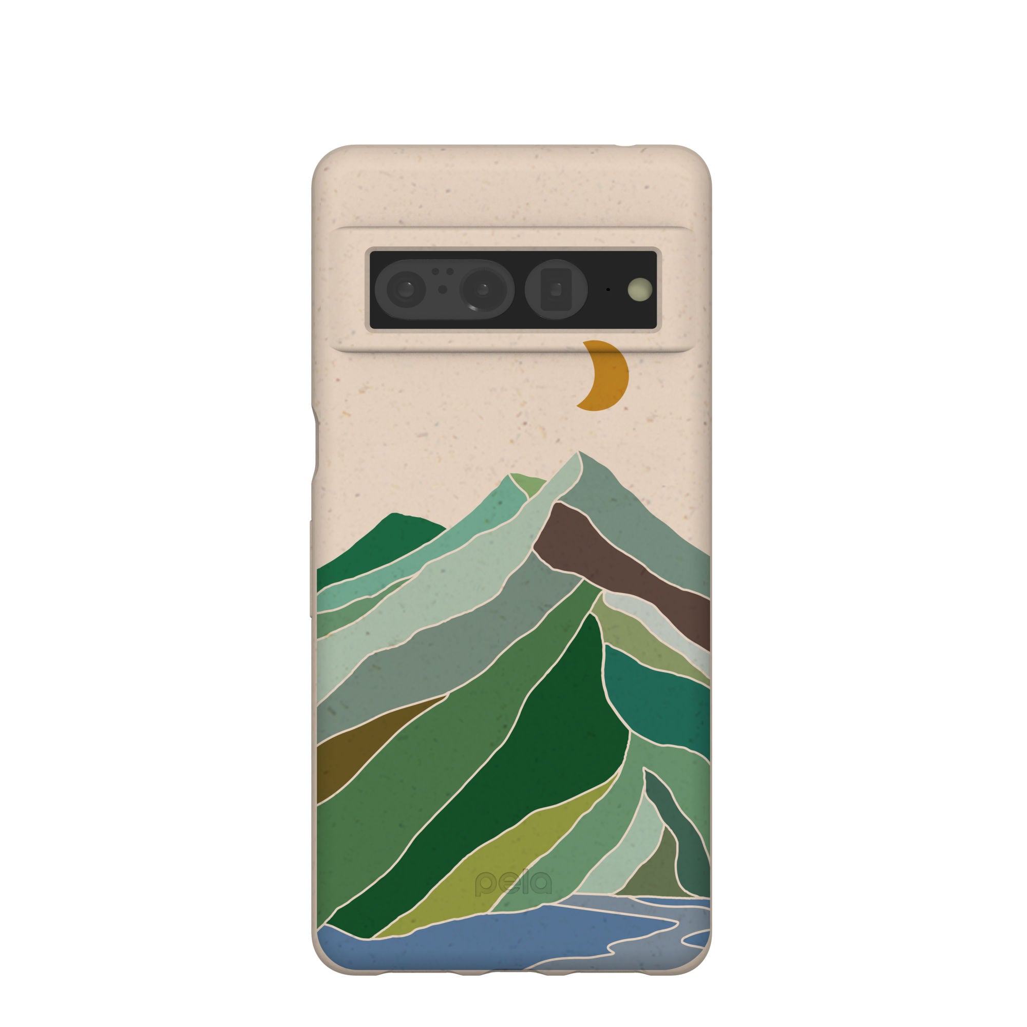 Seashell Mountain Sketch Google Pixel 7 Pro Case – Pela Case