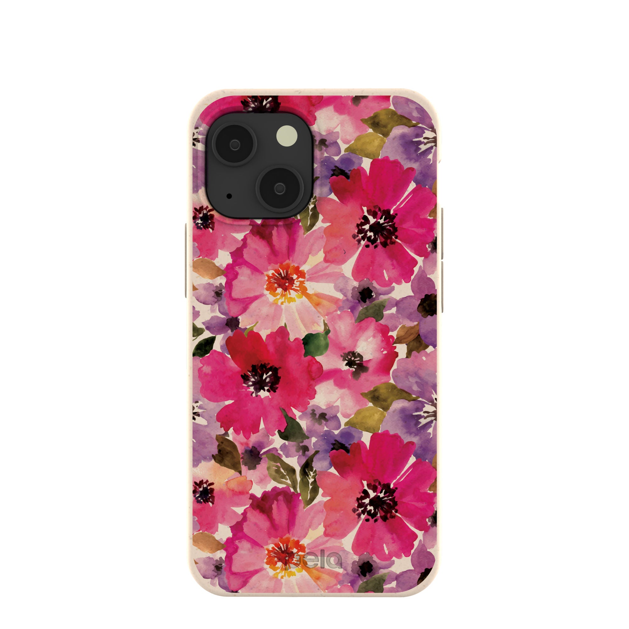 Seashell Painted Petals iPhone 13 Mini Case – Pela Case