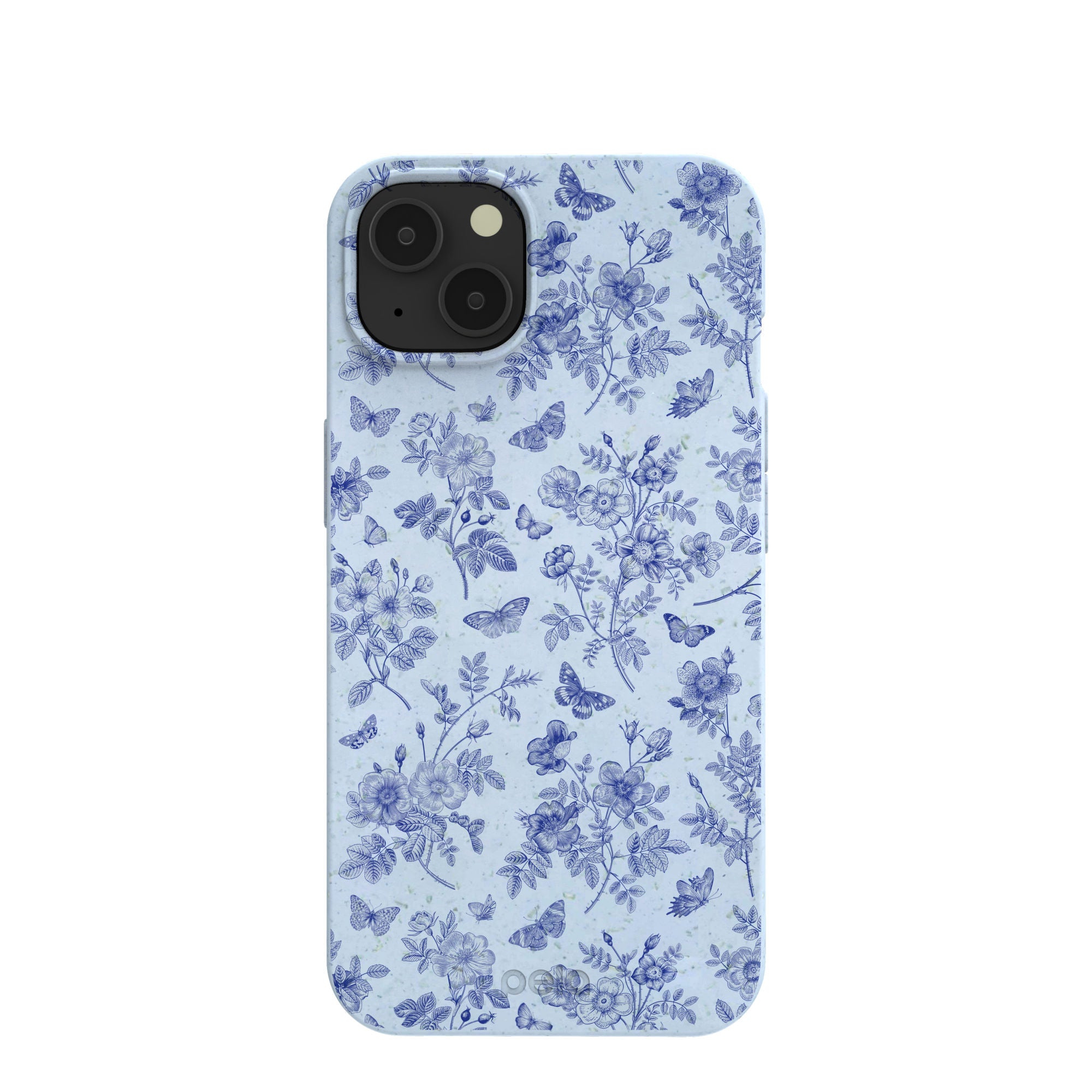 Powder Blue Porcelain iPhone 13 Case – Pela Case