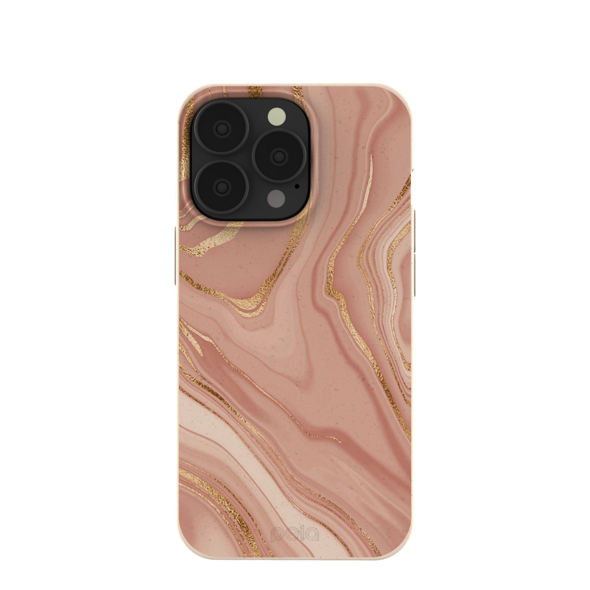 Seashell Rose Gold iPhone 13 Pro Case – Pela Case