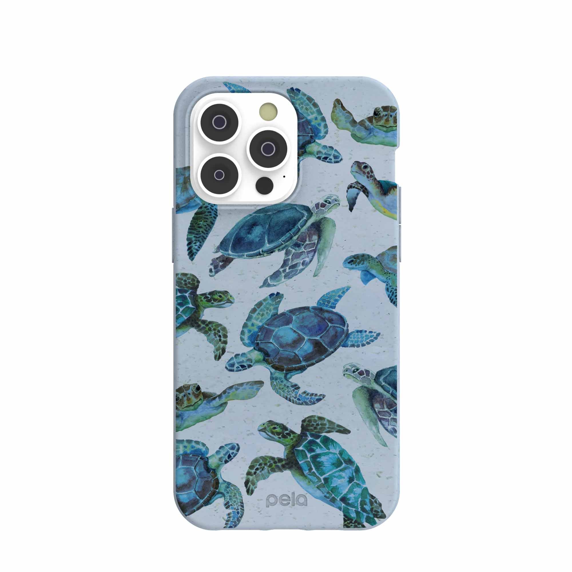Powder Blue Underwater iPhone 14 Pro Max Case – Pela Case